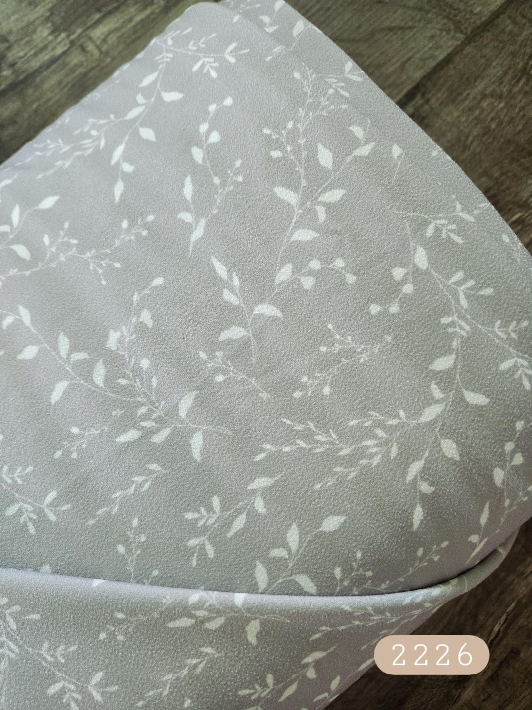 Crepe Knit Fabric, Knit Fabric by the Yard, Bone With Vines #2226 - Etsy