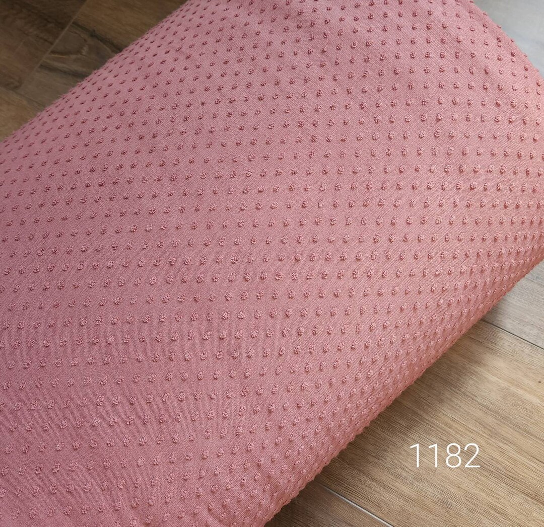 Textured Swiss Dot Knit Fabric by the Yard, Knit Fabric by the Yard ...