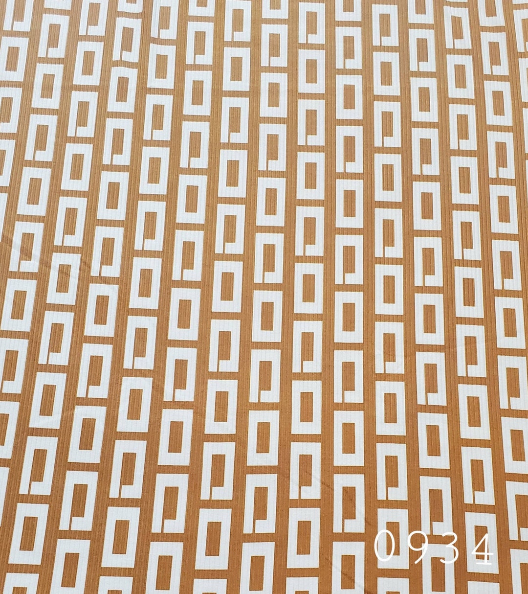 Ribbed Knit, Fabric by the Yard, Floral, Rib Knit, White Rectangles on ...