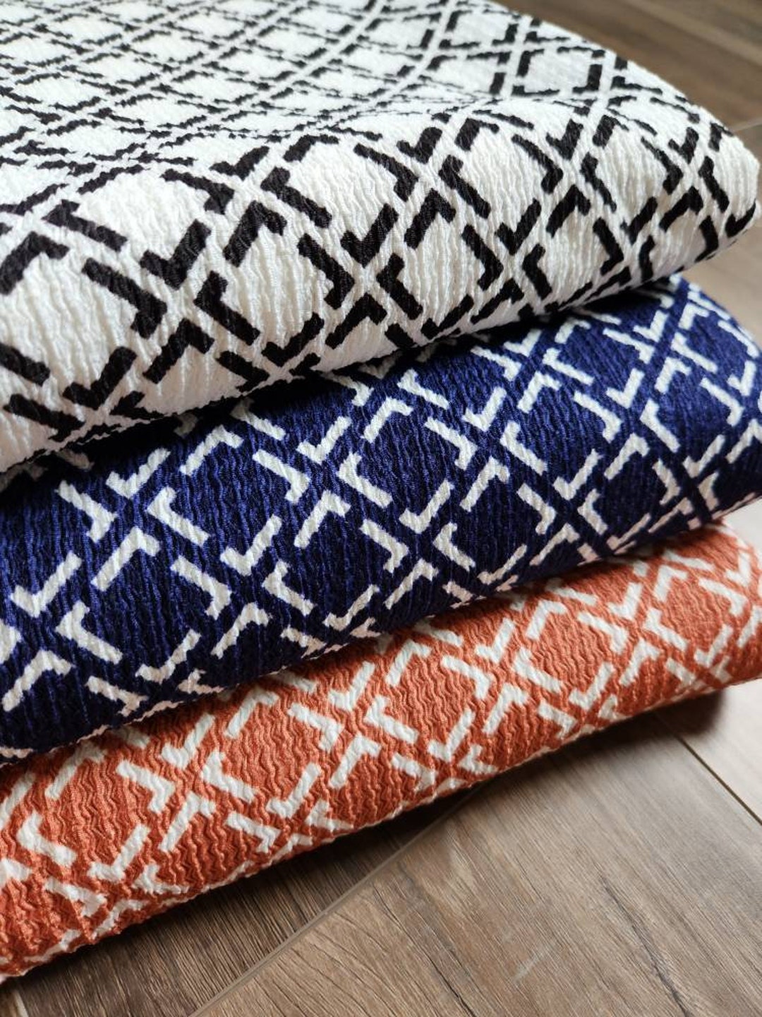 Printed Missoni Textured Stretch Fabric by the Yard, Knit Fabric ...