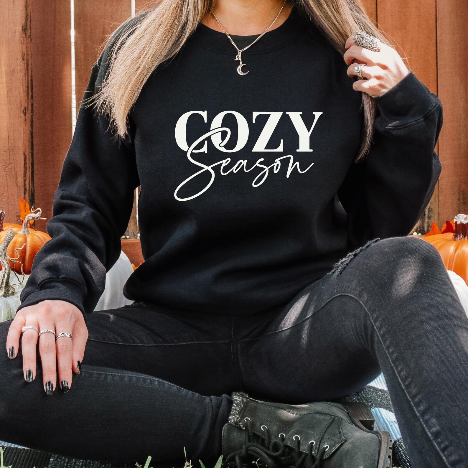 Cozy Season Shirt Cozy Sweatshirt Fall Crewneck Cozy Season - Etsy