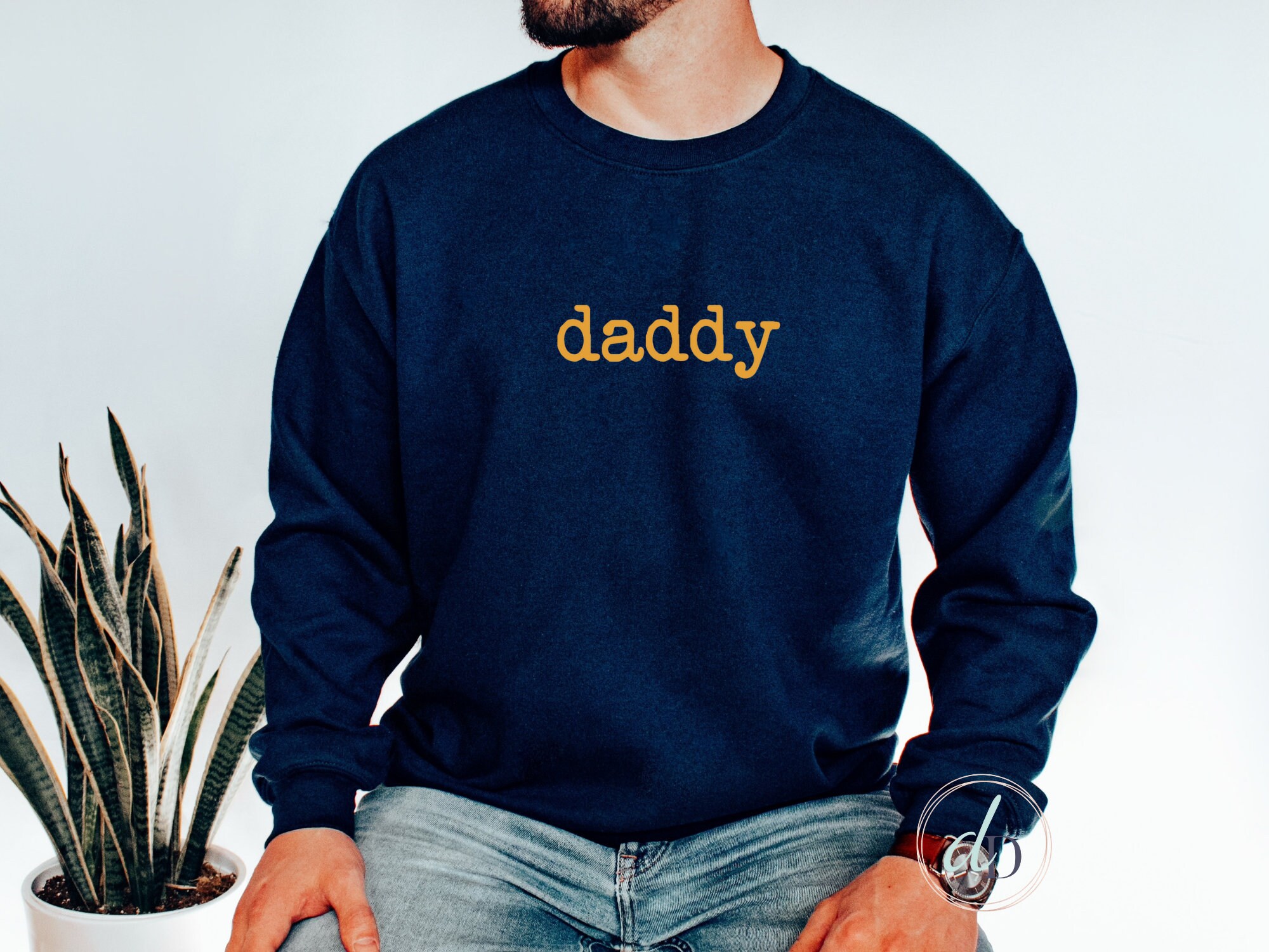 Dada Sweatshirt Daddy Mini Sweater Dad and Baby Sweater - Etsy Canada