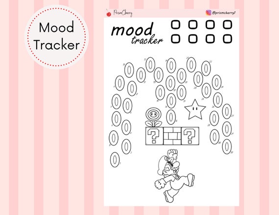 Mario Mood Tracker - Etsy