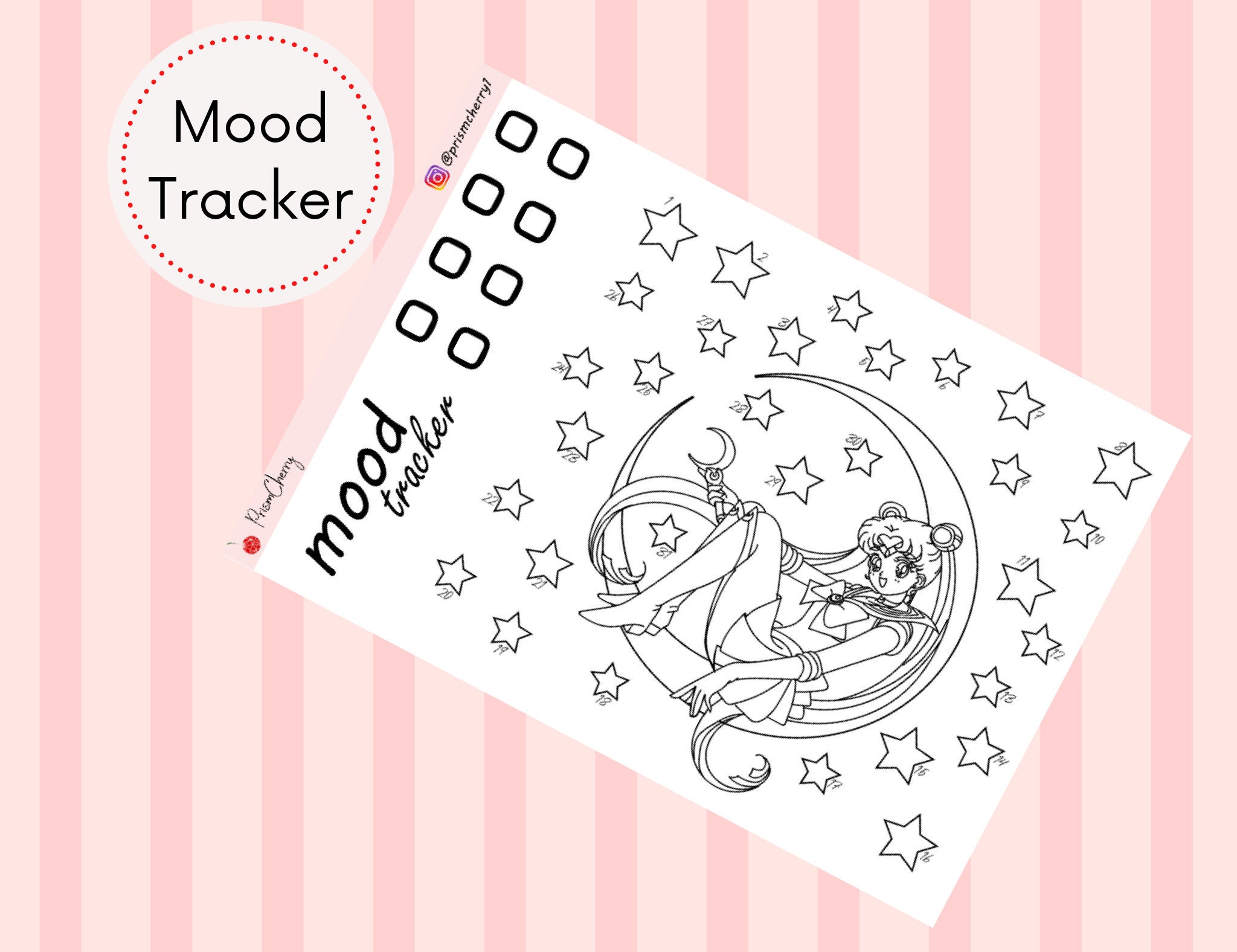 Stars Mood Tracker - Etsy