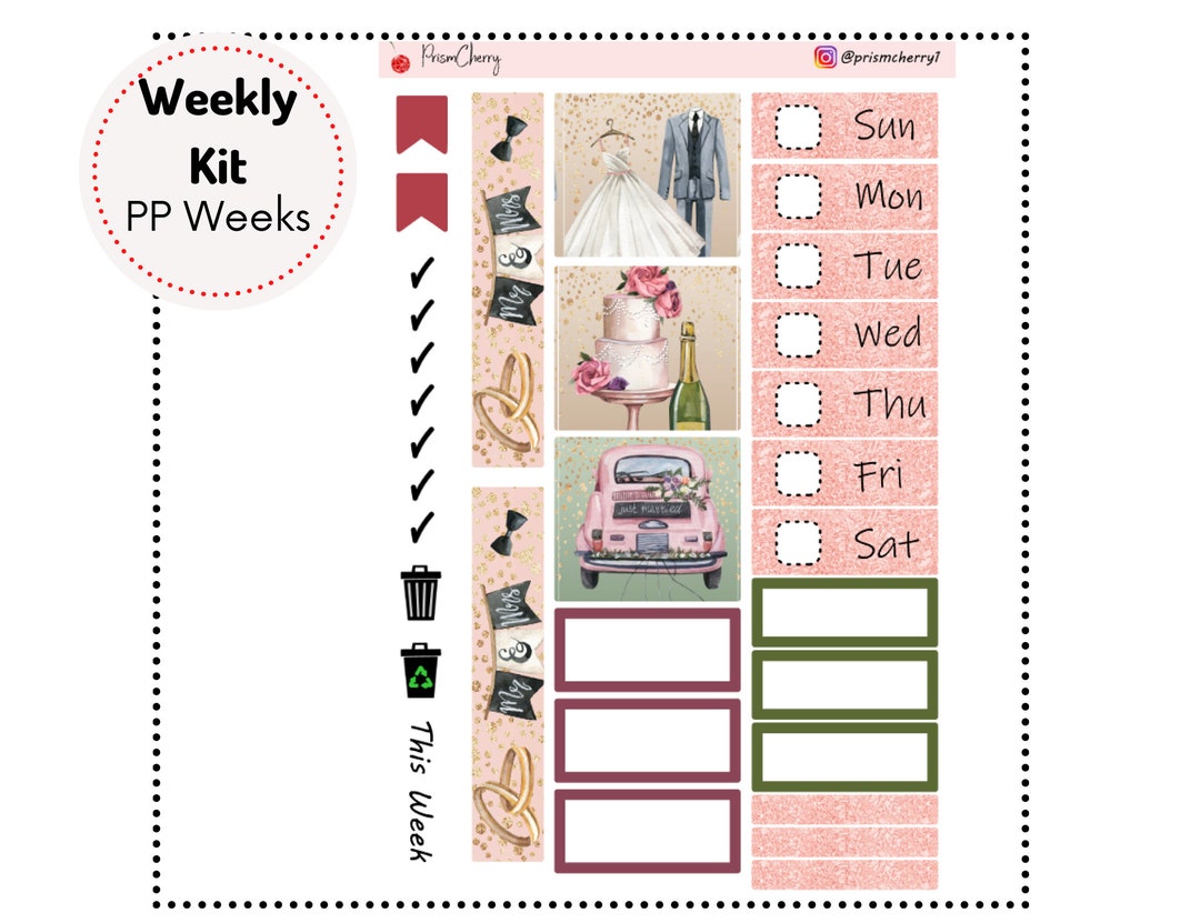 PP Weeks I Do Weekly Kit - Etsy
