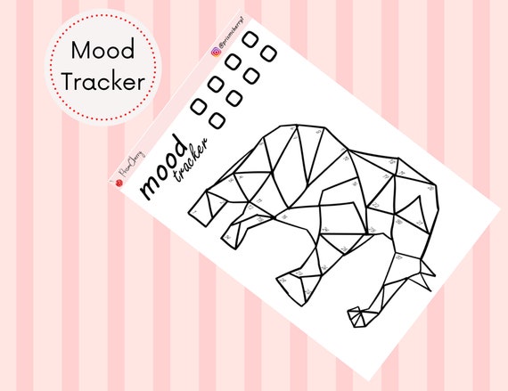 Elephant Mood Tracker - Etsy