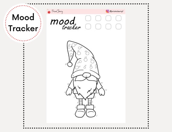 Gnome Mood Tracker | Etsy