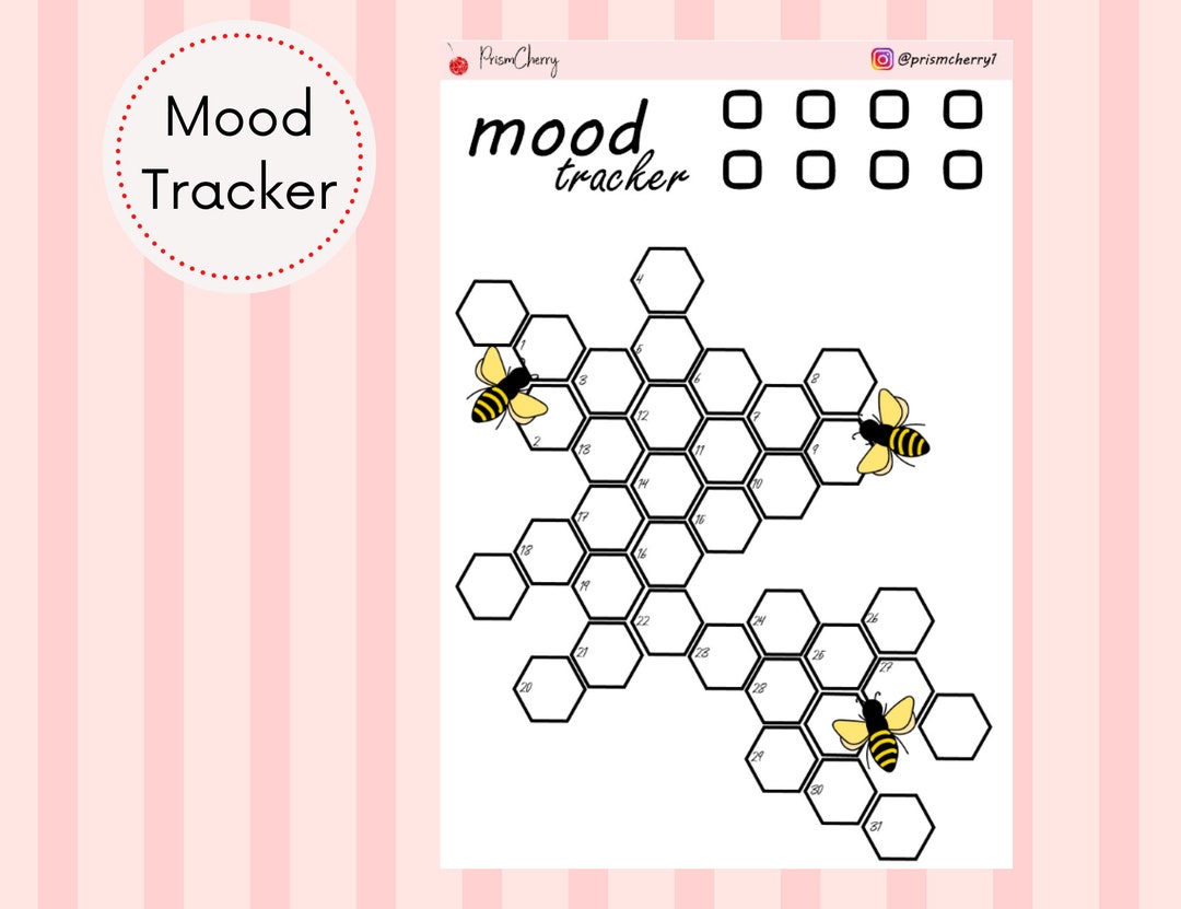 Honeycomb Mood Tracker - Etsy