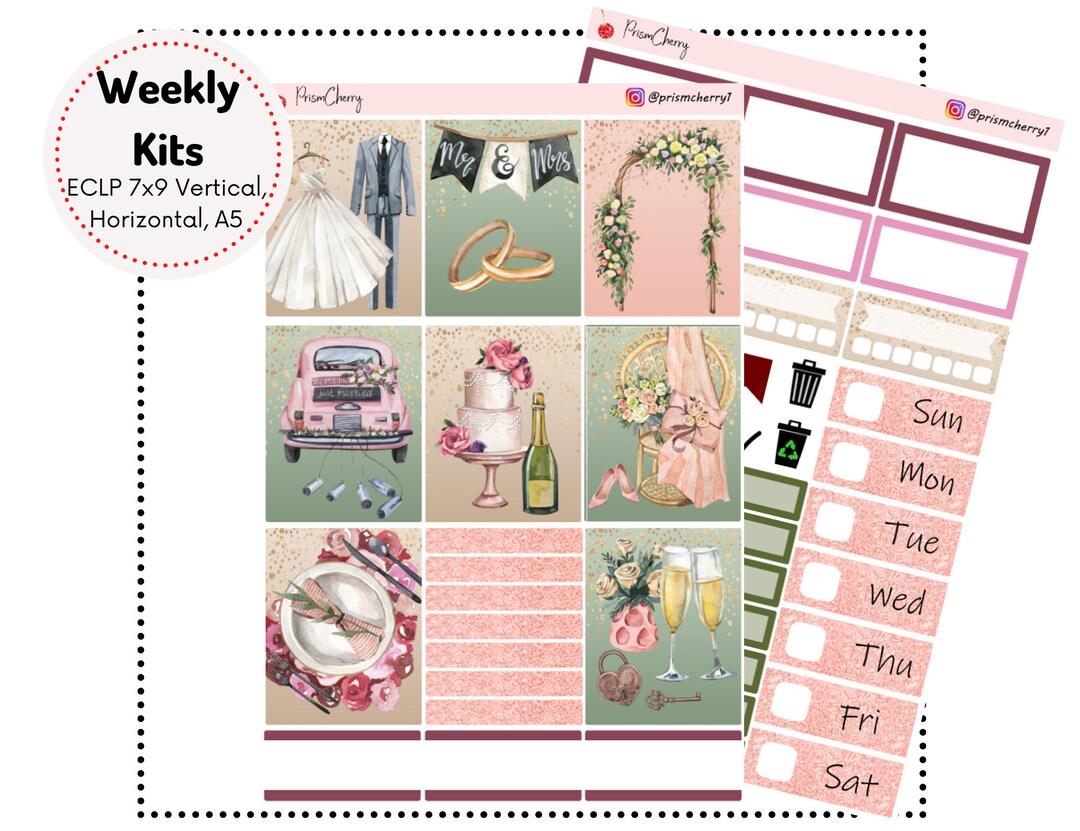 I Do Weekly Kit - Etsy