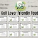 Printable Golf Lover Golfing Men Hobby Themed Father's Day Style Trivia ...