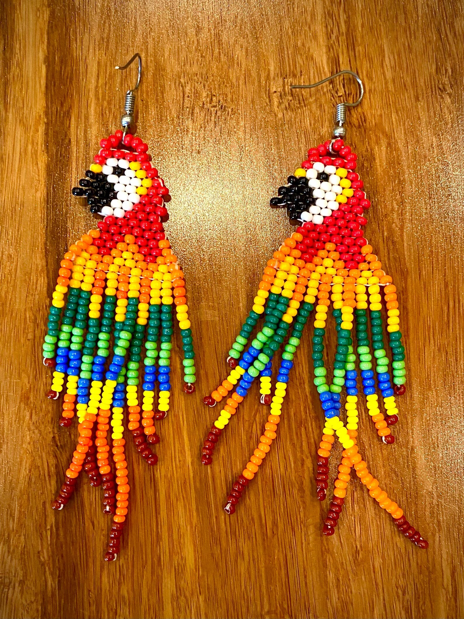 Peruvian Beaded Artisanal Necklaces, Earrings + Bracelets: Huacamayo ...