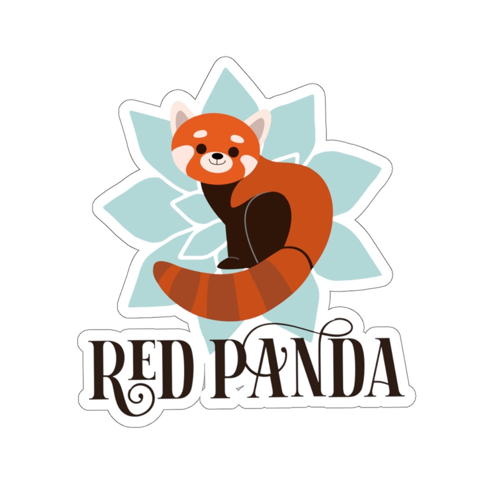 Sticker Red Panda Cool Stickers Boho Stickers Fall - Etsy