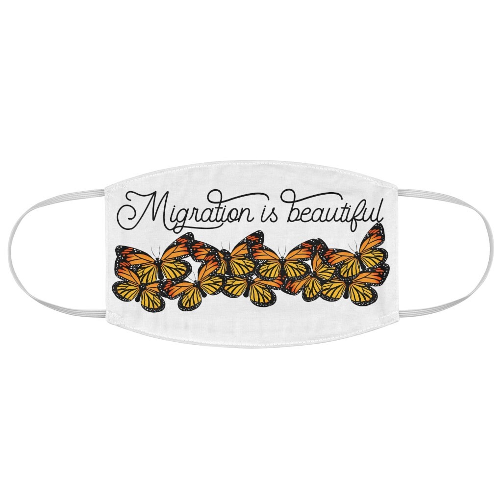 Monarch Butterfly Face Mask Butterfly Mask - Etsy Sweden