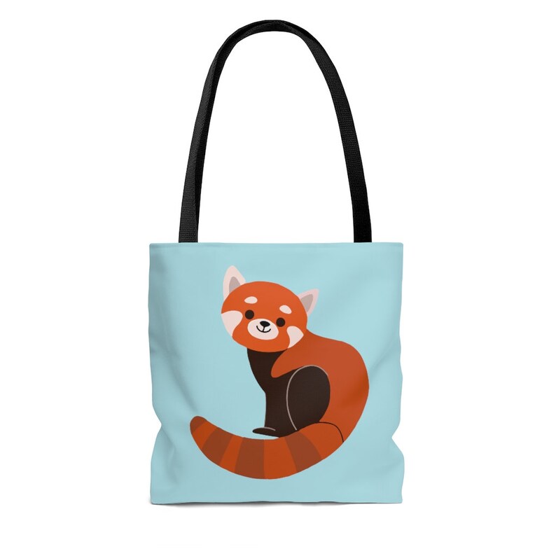 Red Panda | Tote Bag | Red Panda Tote | Reusable Grocery Bag - Etsy