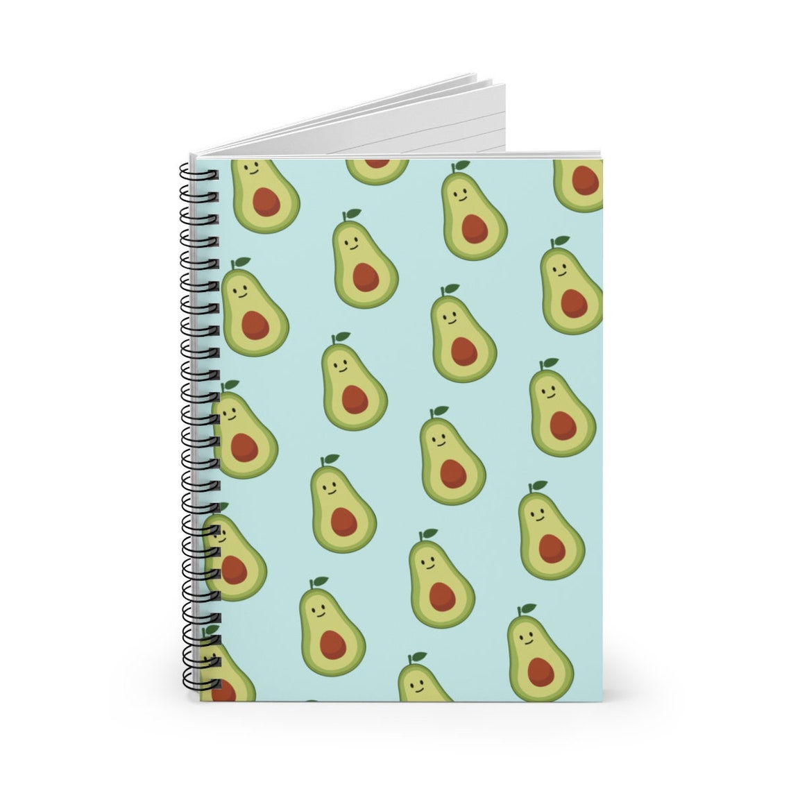 Spiral Notebook Avocado Food Journal Hardcover Journal - Etsy