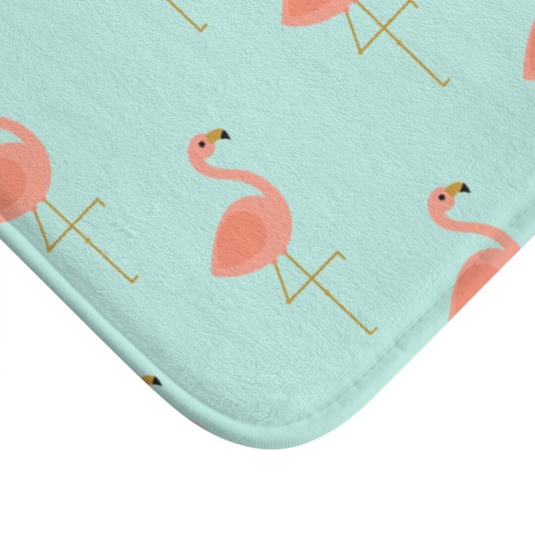 Flamingo Print | Flamingo Decor | Bathroom Remodel | Cute Bathroom ...