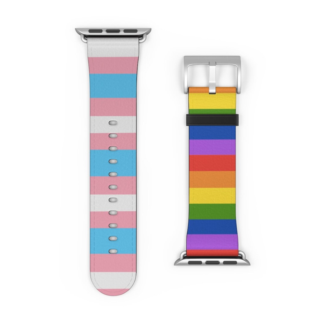 Apple Watch Band | Trans | Trans Pride | Apple Watch Band 44mm | Apple ...
