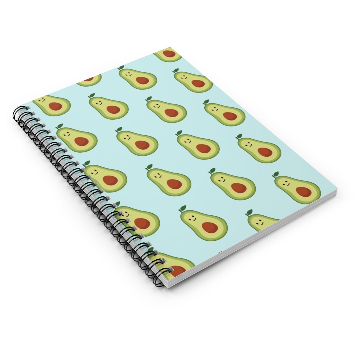 Spiral Notebook Avocado Food Journal Hardcover Journal - Etsy
