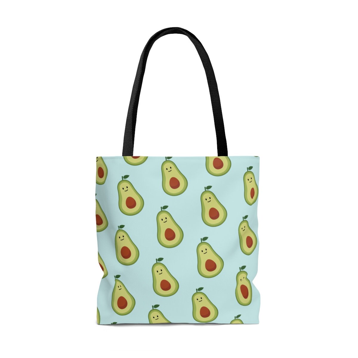 Reusable Grocery Bag Avocado Lunch Bag Vegan Tote Bag - Etsy