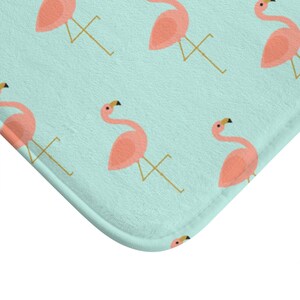 Flamingo Print | Flamingo Decor | Bathroom Remodel | Cute Bathroom ...