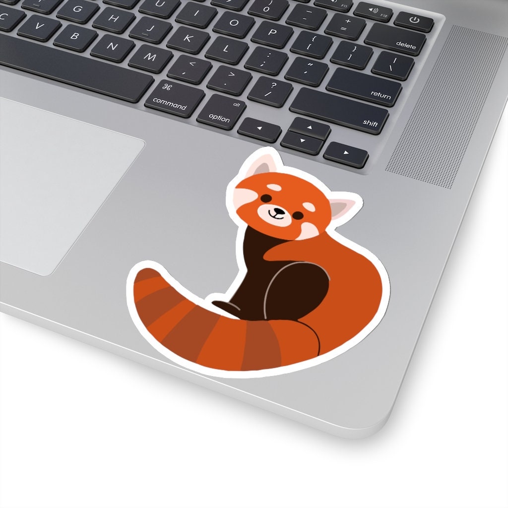 Red Panda Red Panda Stickers Laptop Sticker Hydro Flask - Etsy