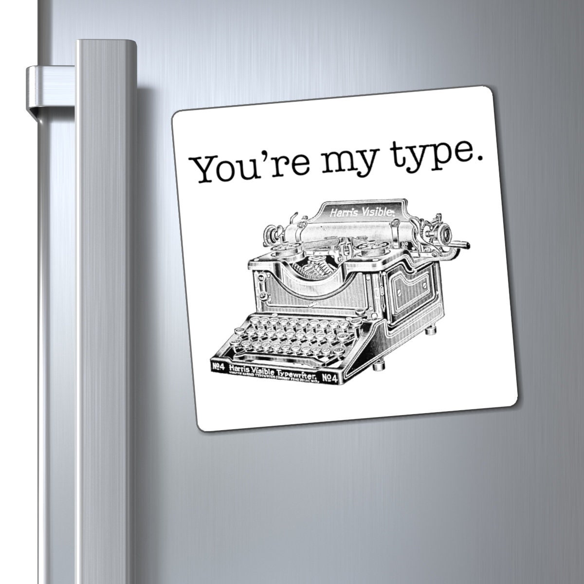 Typewriter Magnet You're My Type Writers Printers - Etsy