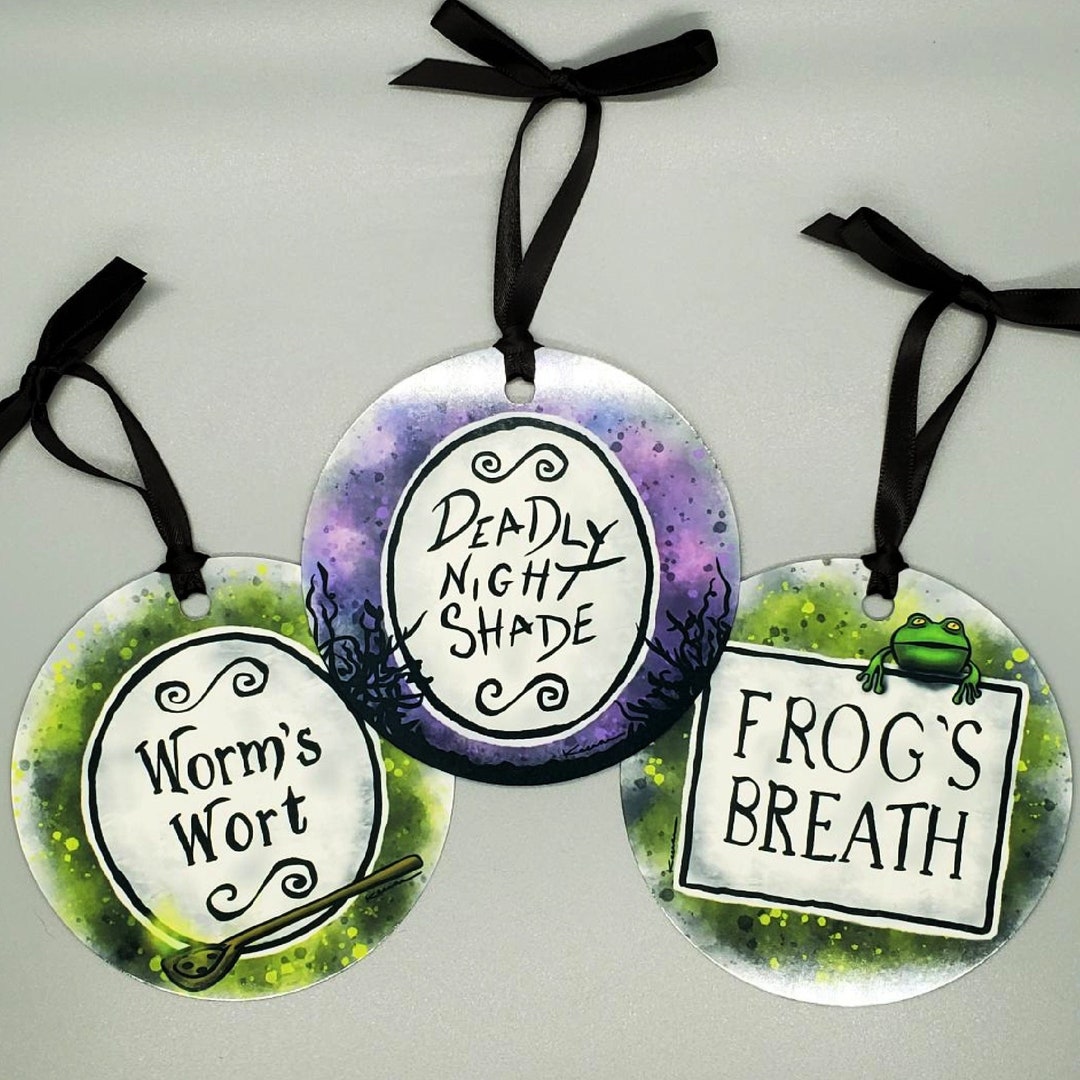 Worms Wort, Deadly Nightshade and Frogs Breath Inspired Original ...