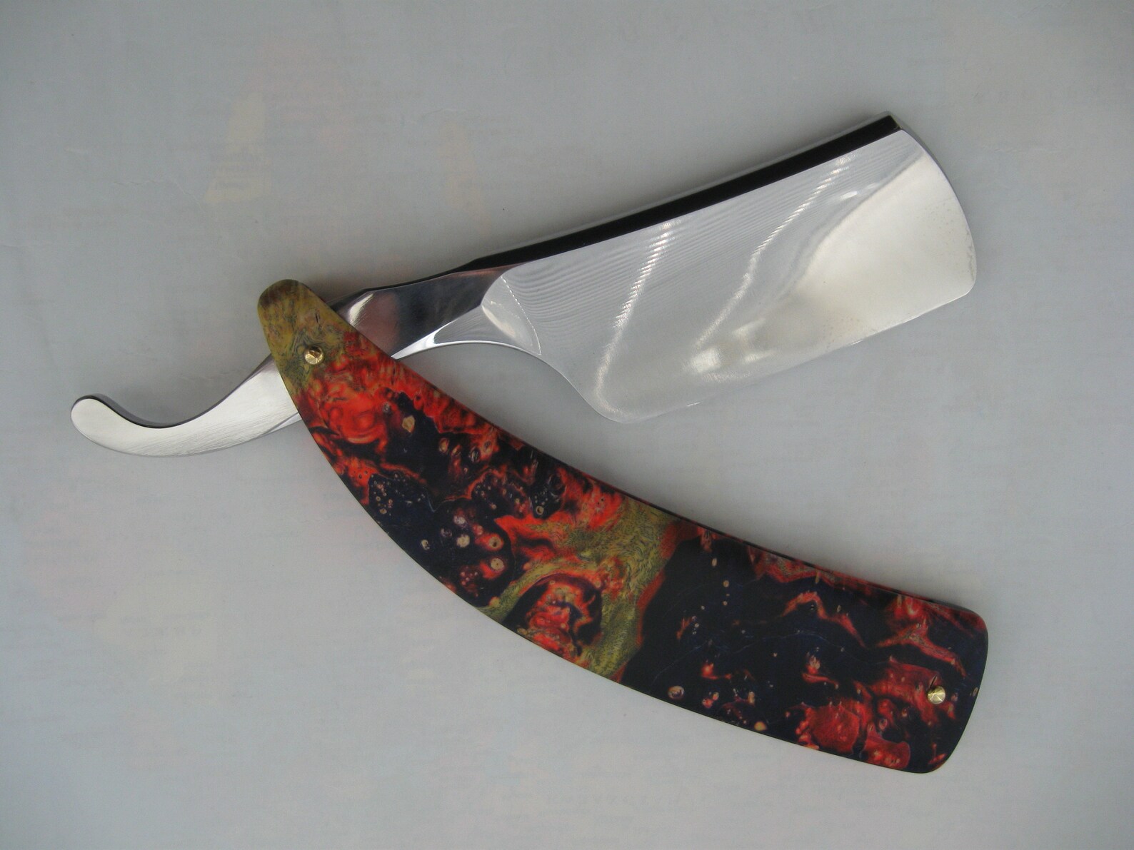 Custom straight razor Gipson Razor 13/8 | Etsy