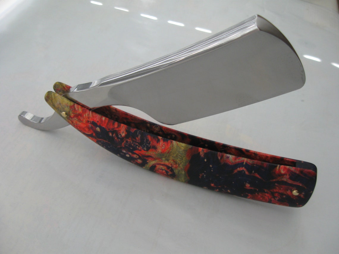 Custom straight razor Gipson Razor 13/8 | Etsy