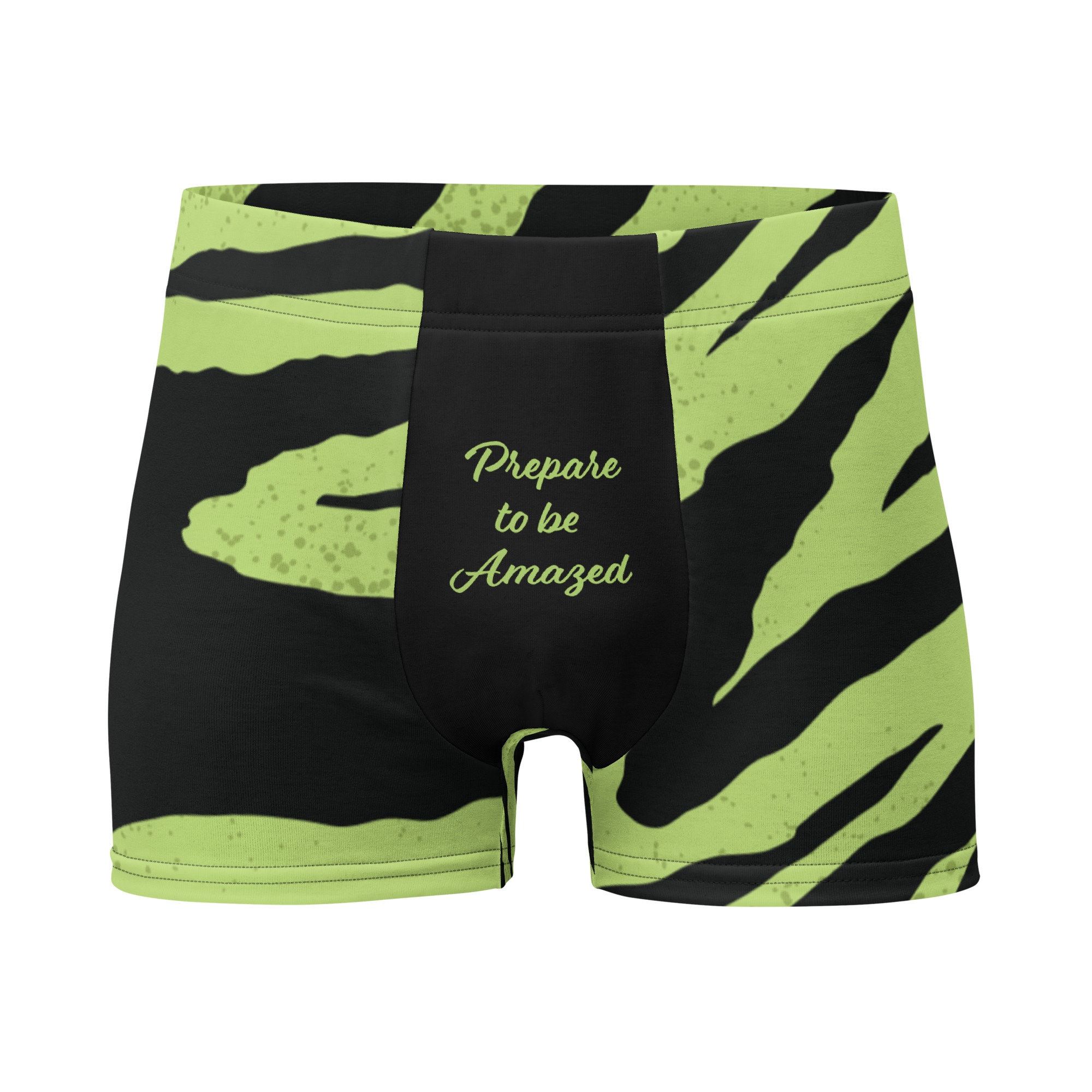 Green / Black Tiger Striped Boxer Briefs - Etsy