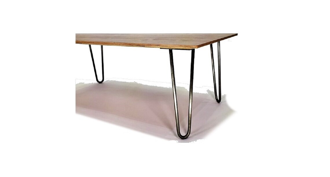 Straight Line Series Rectangular Walnut Coffee Table - Etsy