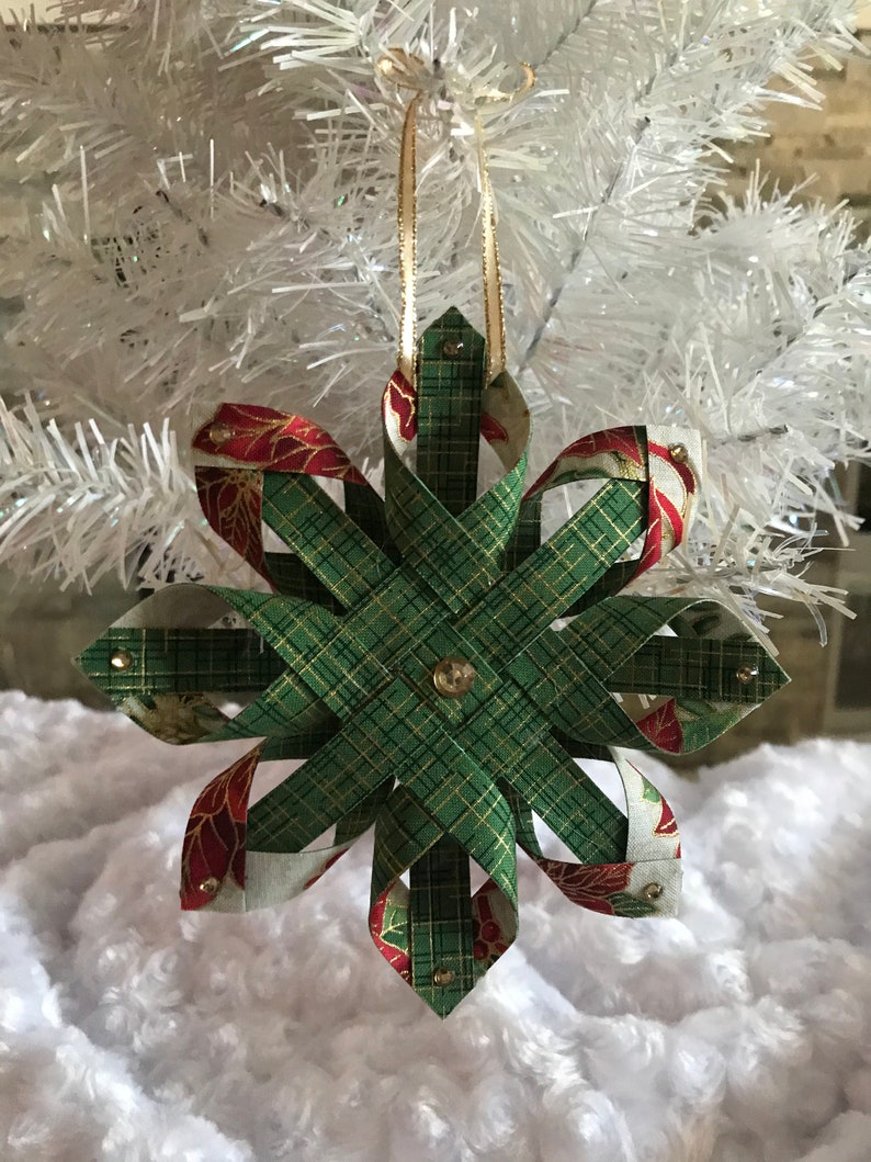 Scandinavian Star Christmas Ornament-handmade Christmas Ornaments-star ...