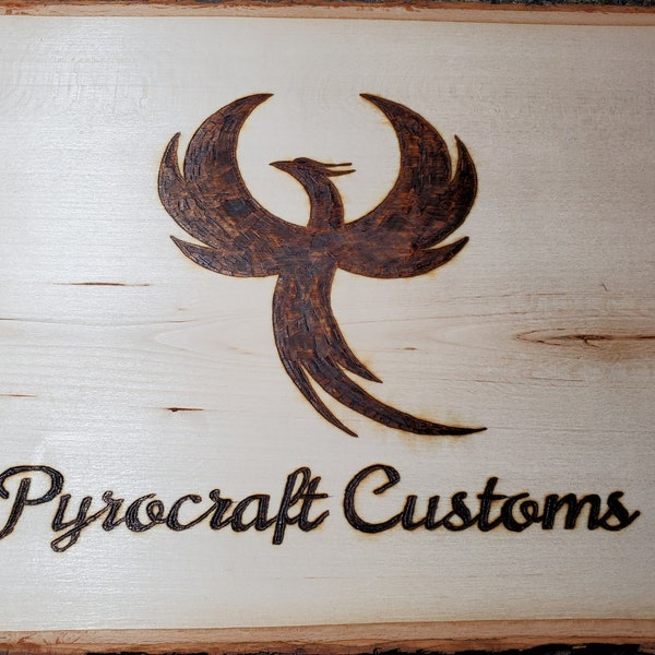 Wood Burned Sign - Etsy