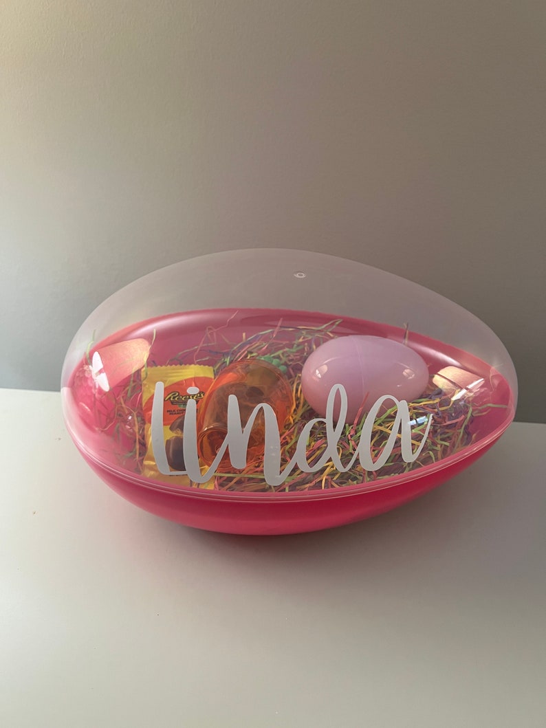 Personalized Jumbo Easter Eggs Large Easter Egg Easter Eggs - Etsy