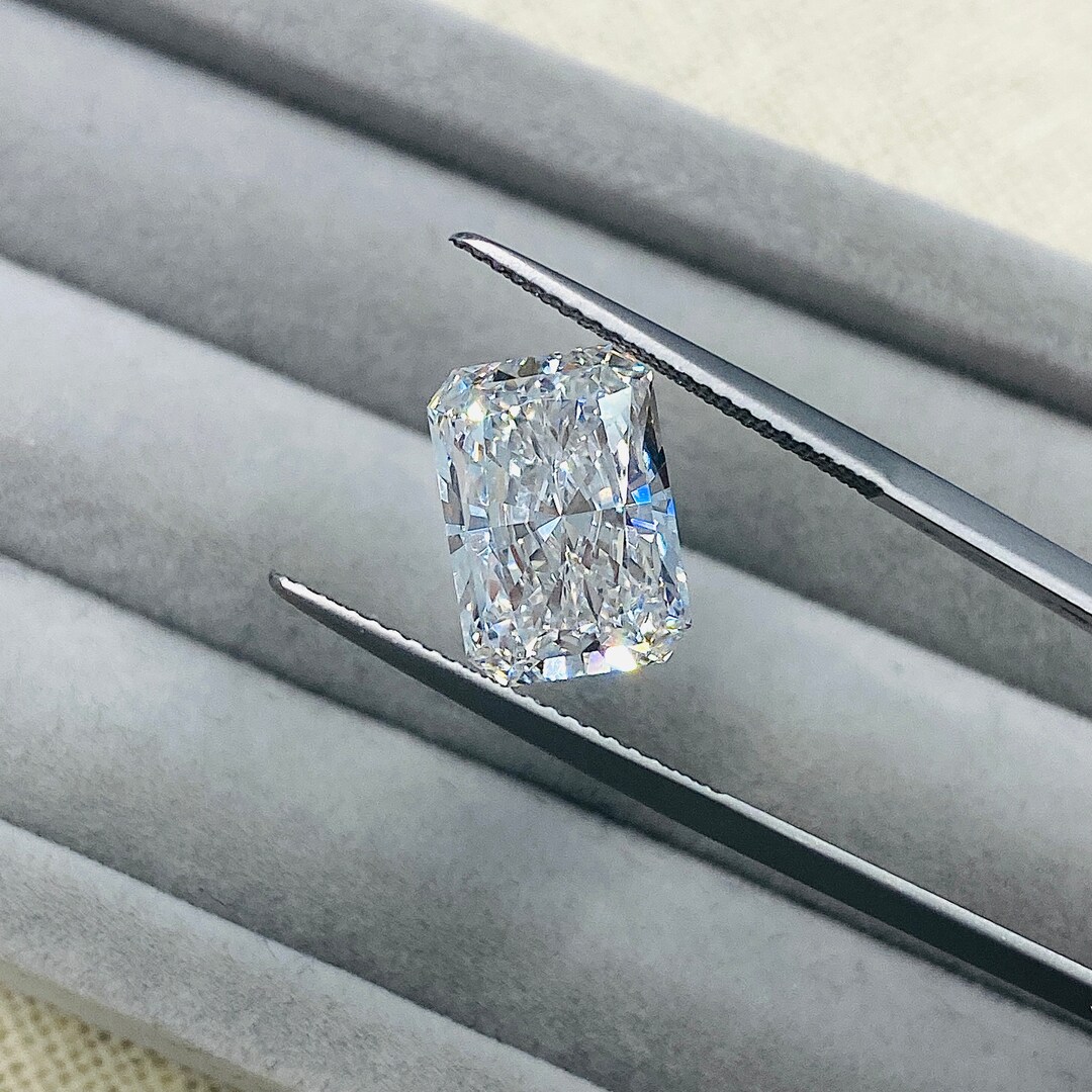 5 Carat 5ct CVD Radiant Cut Loose Lab Grown Diamond - Etsy