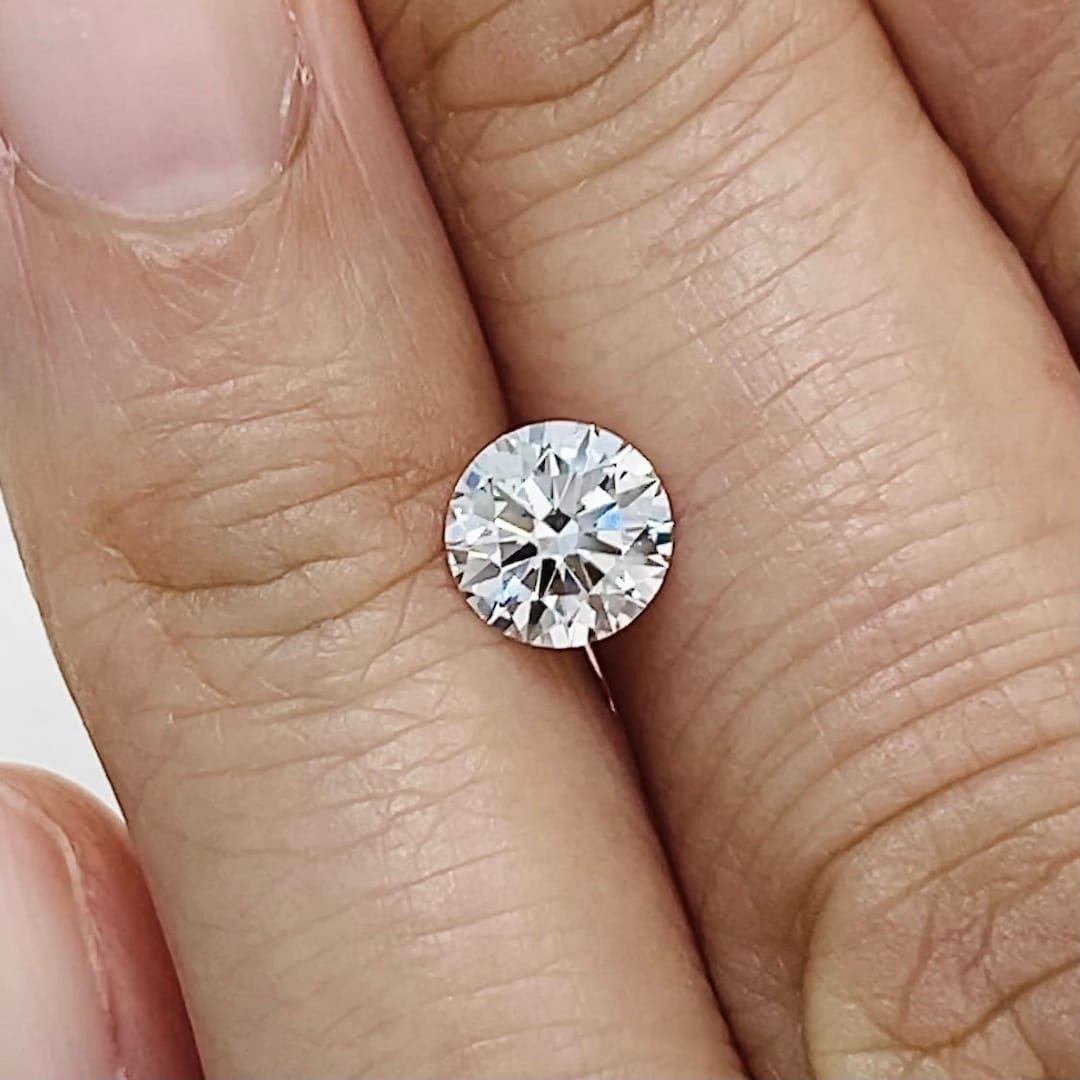1 Carat Round Brilliant Loose Lab Grown Diamond, Engagement Ring ...