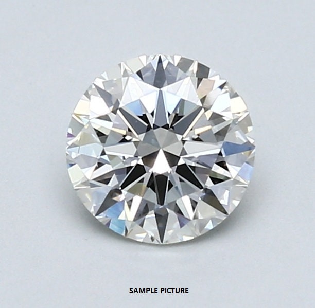 1 Carat Round Brilliant Loose Lab Grown Diamond Ideal Cut - Etsy