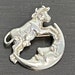 Vintage Sterling Silver Lamb Brooch-little Lamb Pin-easter Gift-country ...
