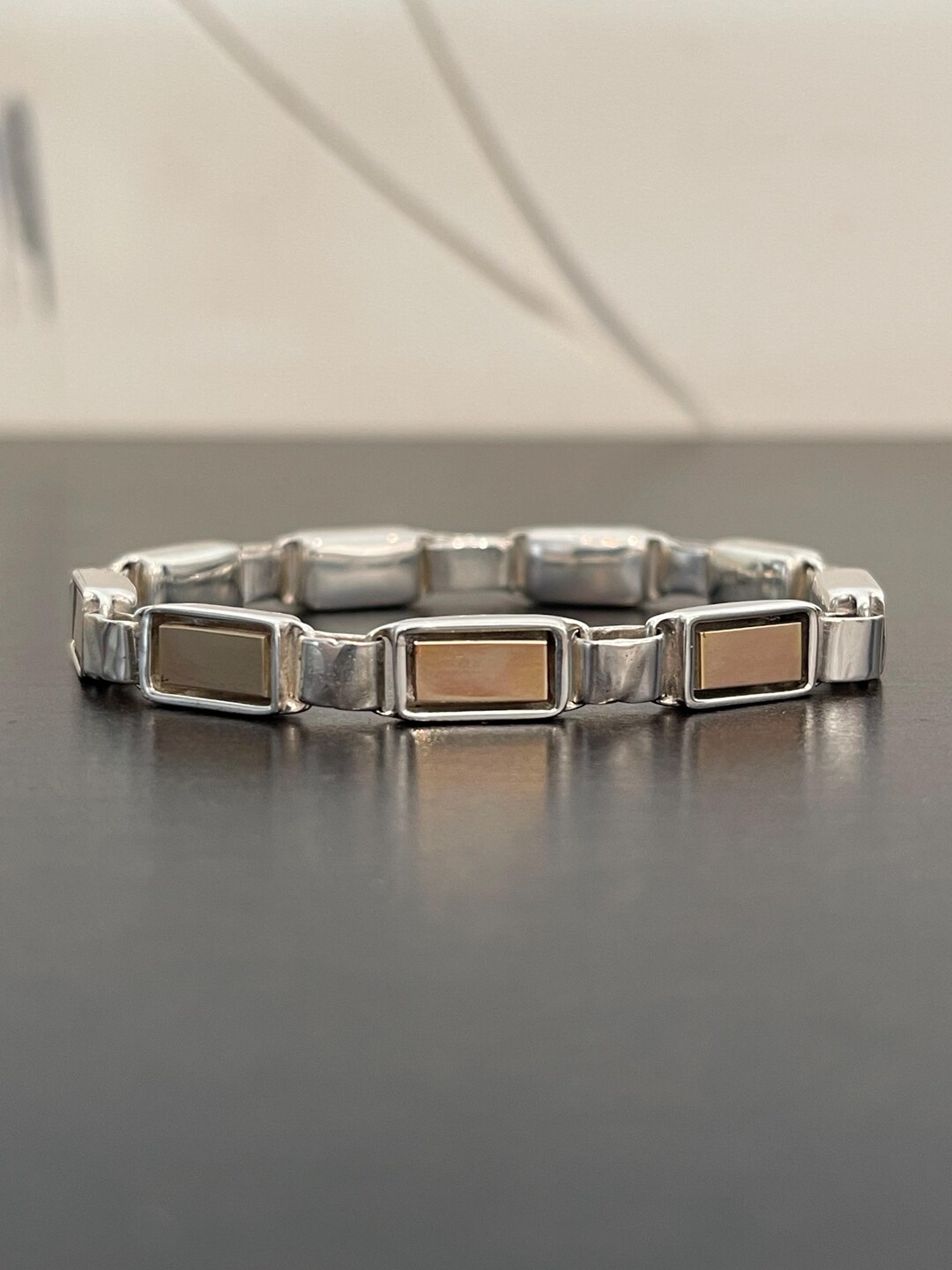 Christin Wolf, Renowned Navajo Artist, Sterling Silver and 14K Yellow ...