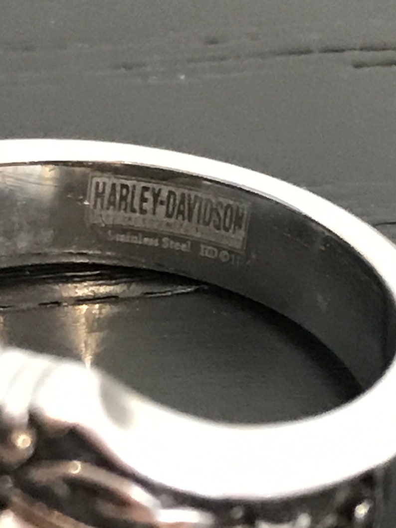 Licensed Harley Davidson Ring - Etsy