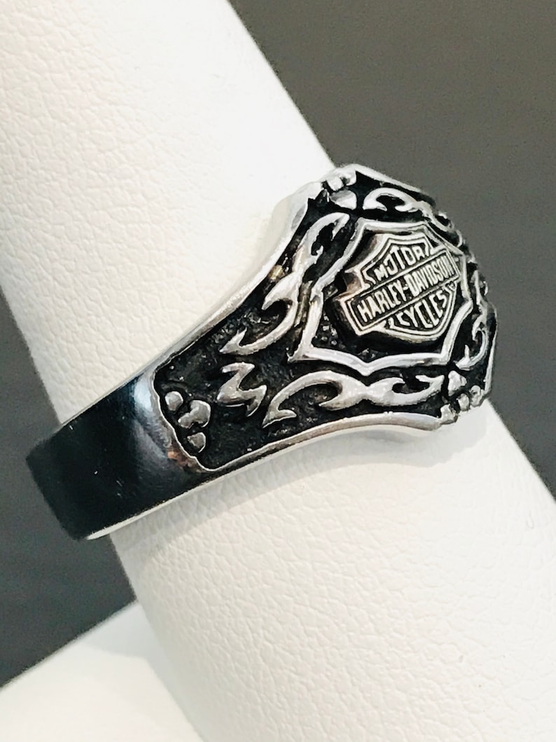 Licensed Harley Davidson Ring - Etsy