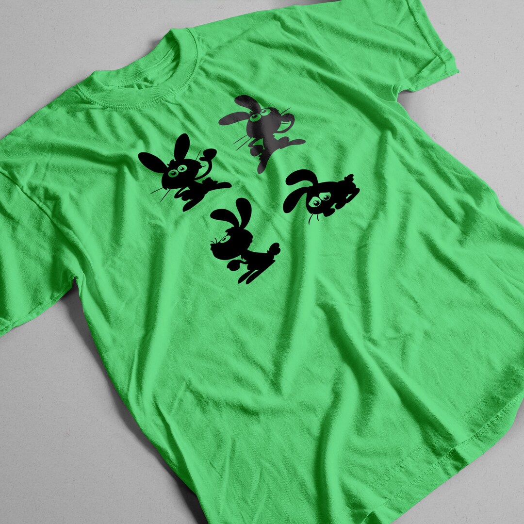 Rabbit Vector Files - Etsy