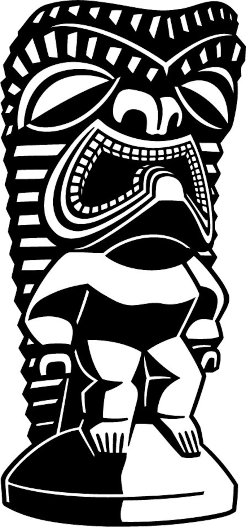 TIKI Collection Vector File - Etsy