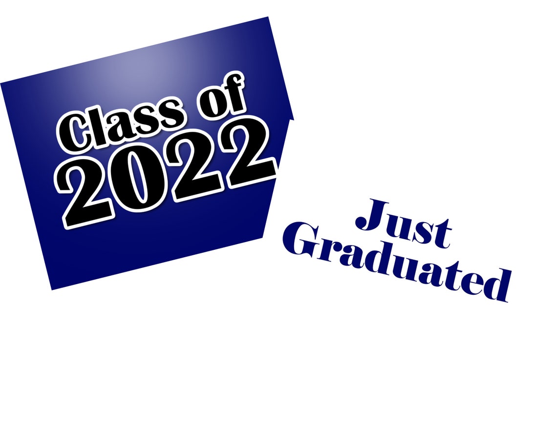 Class of 2022 Graduation Photo Booth Props DIGITAL DOWNLOAD PDF File ...