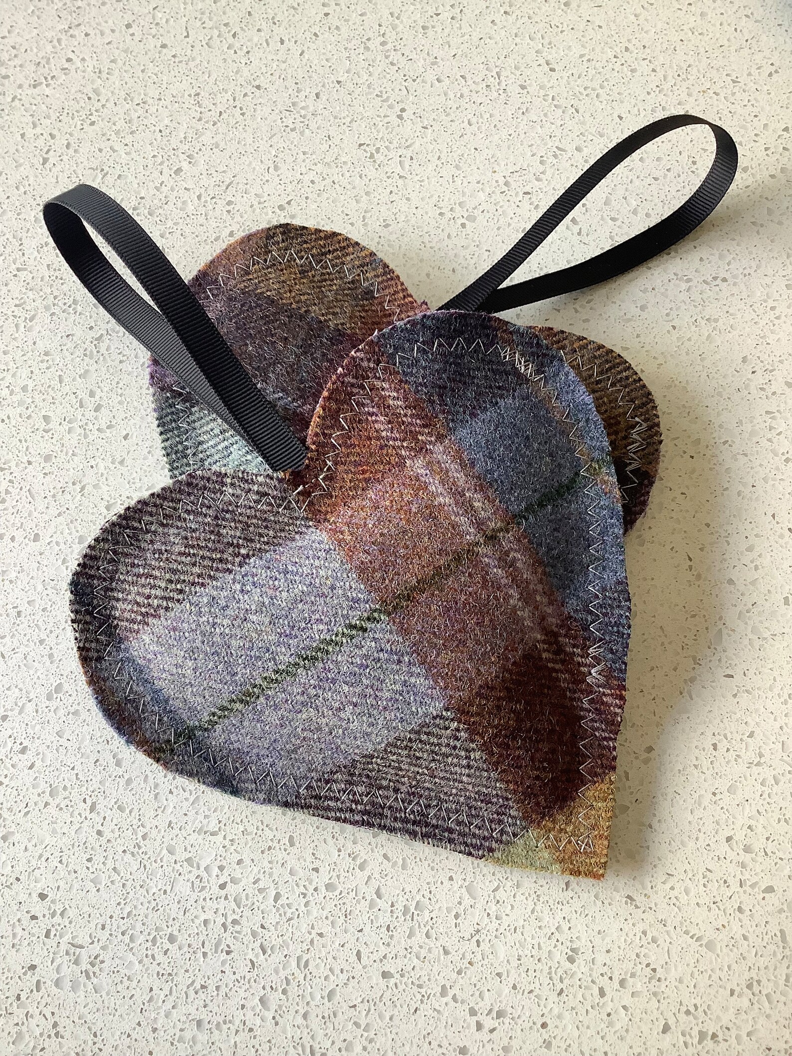 Yorkshire Tweed Heart Shaped Lavender Bags - Etsy