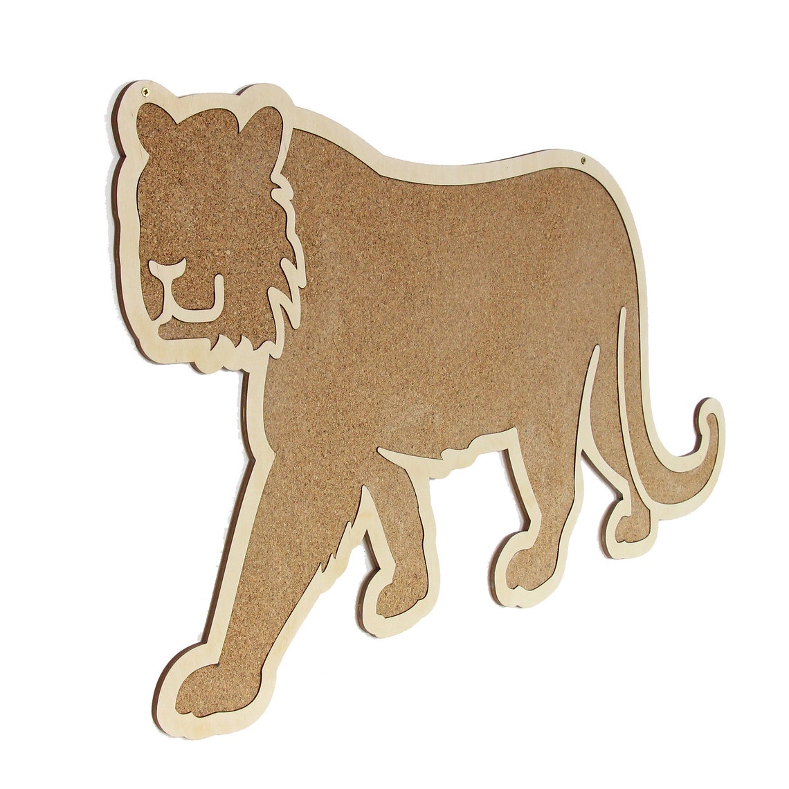 Tiger Wall Cork Board Easy Attaching Pin Board Memo Board | Etsy