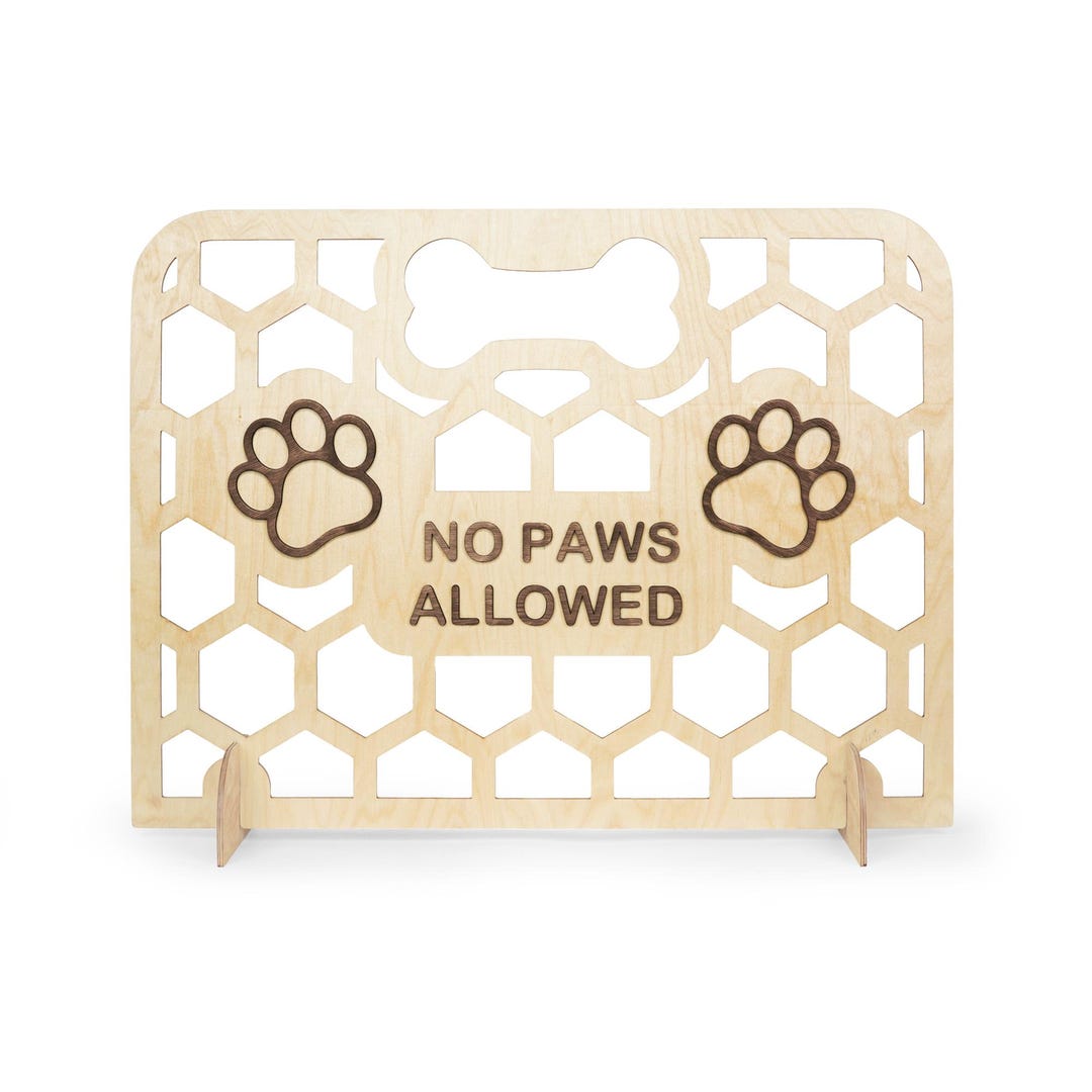 Freestanding Wooden Dog Gate for Stairs and Doorways – Portable Indoor ...