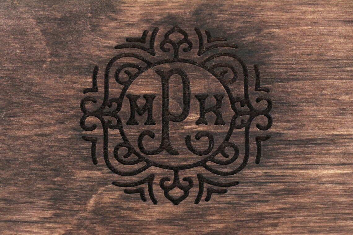 Custom Text Wooden Box Personalized Wooden Box Natural Wood - Etsy