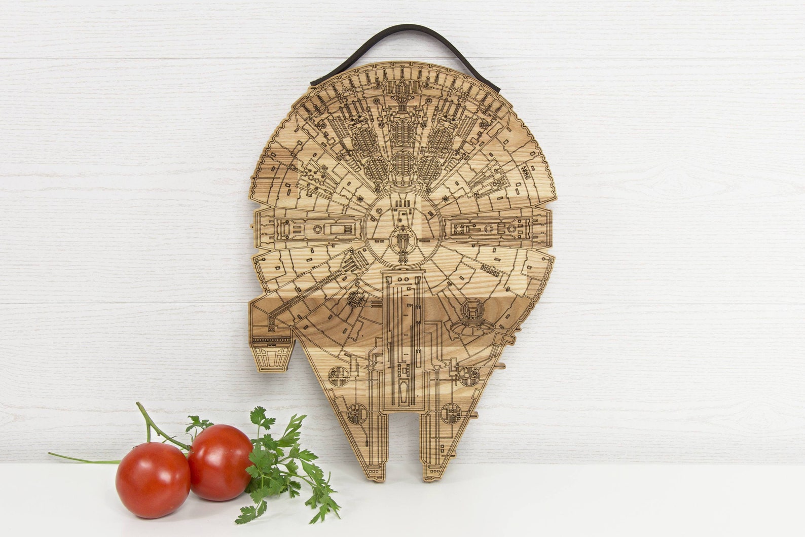 Wooden Millennium Falcon Cutting Board Wooden Star Wars - Etsy