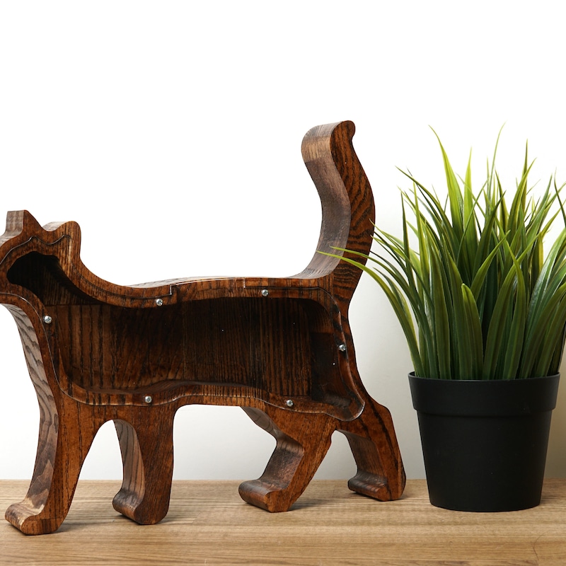 Cat Coin Bank - Etsy